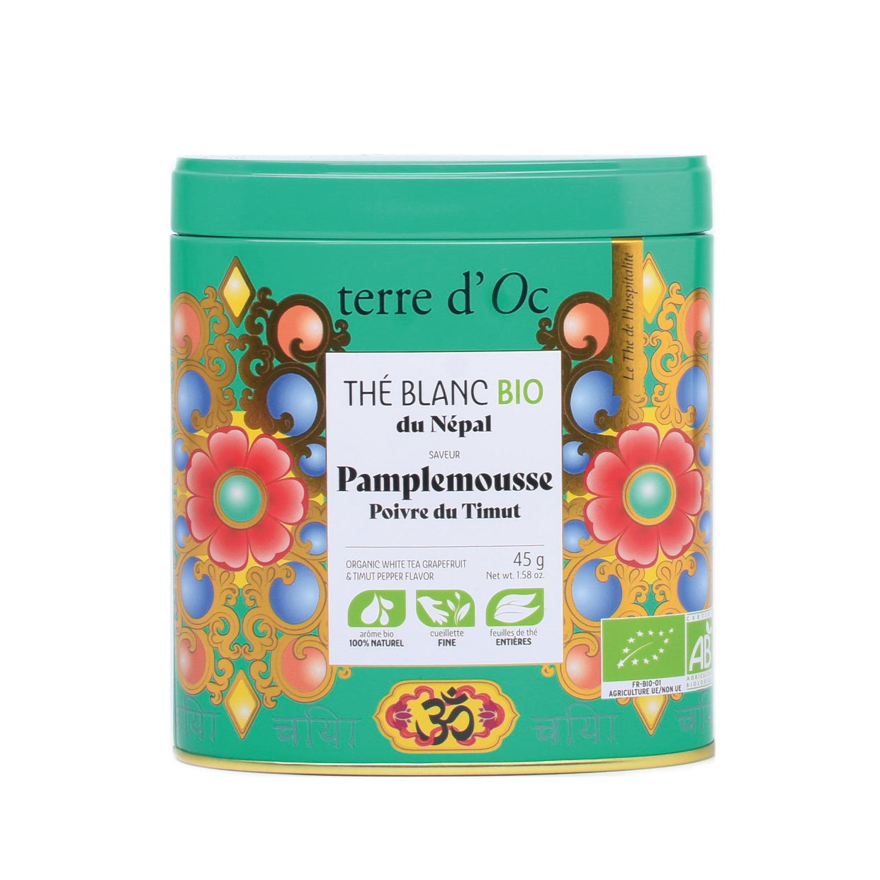 Organic white tea grapefruit & Timur berry flavour｜terre d’Oc Hong Kong ...