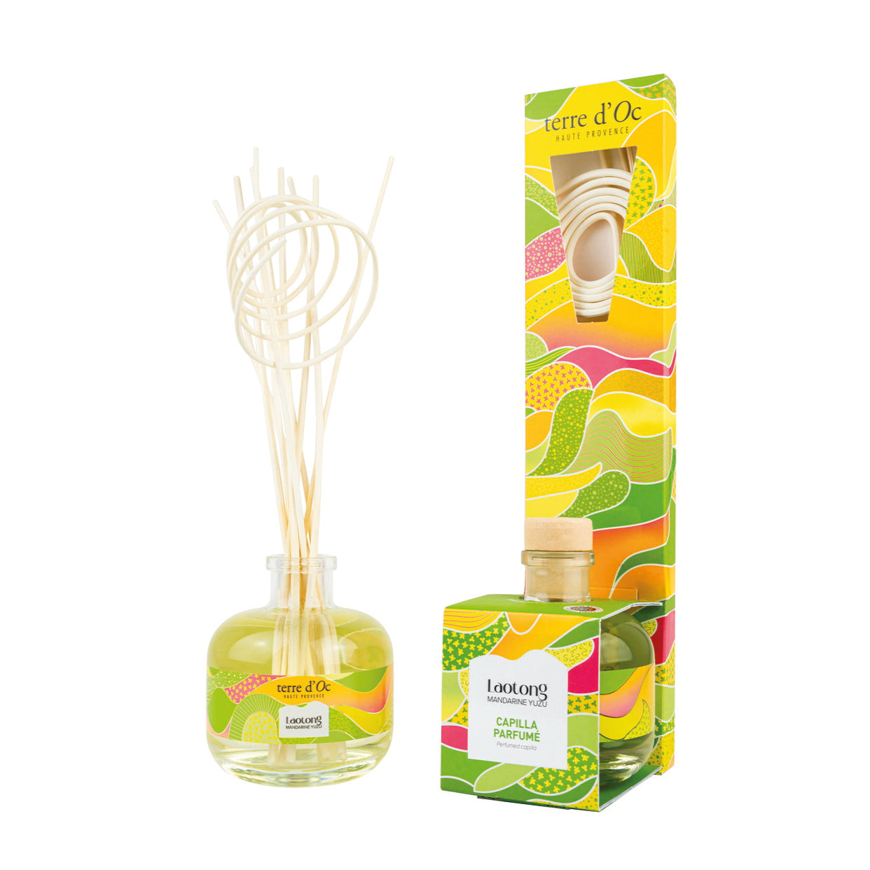 Yuzu Mandarin Natural Scented Capilla Diffuser 200ml – terre d'Oc Hong Kong